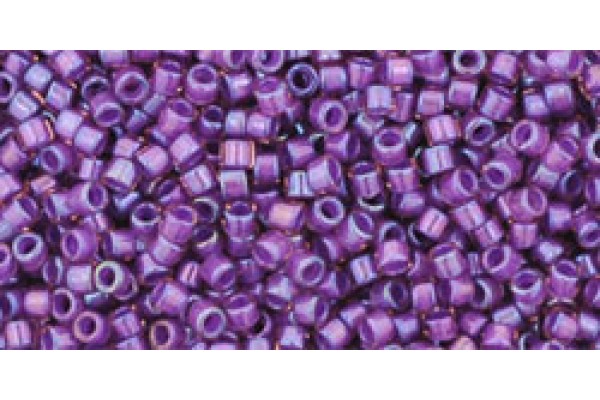 Трежерес ТОХО 11/0 Inside-Color Rainbow Rosaline/Opaque Purple-Lined ...